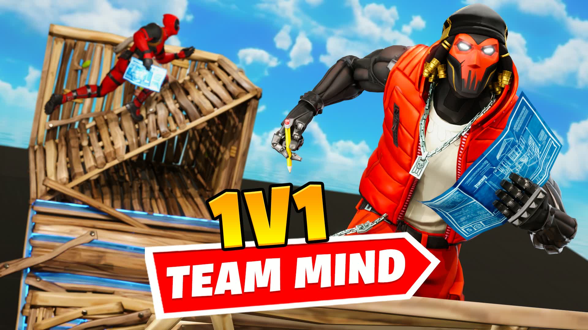 1v1 Build Fight [TEAM MIND] 2821-8902-1978 by mskclan - Fortnite