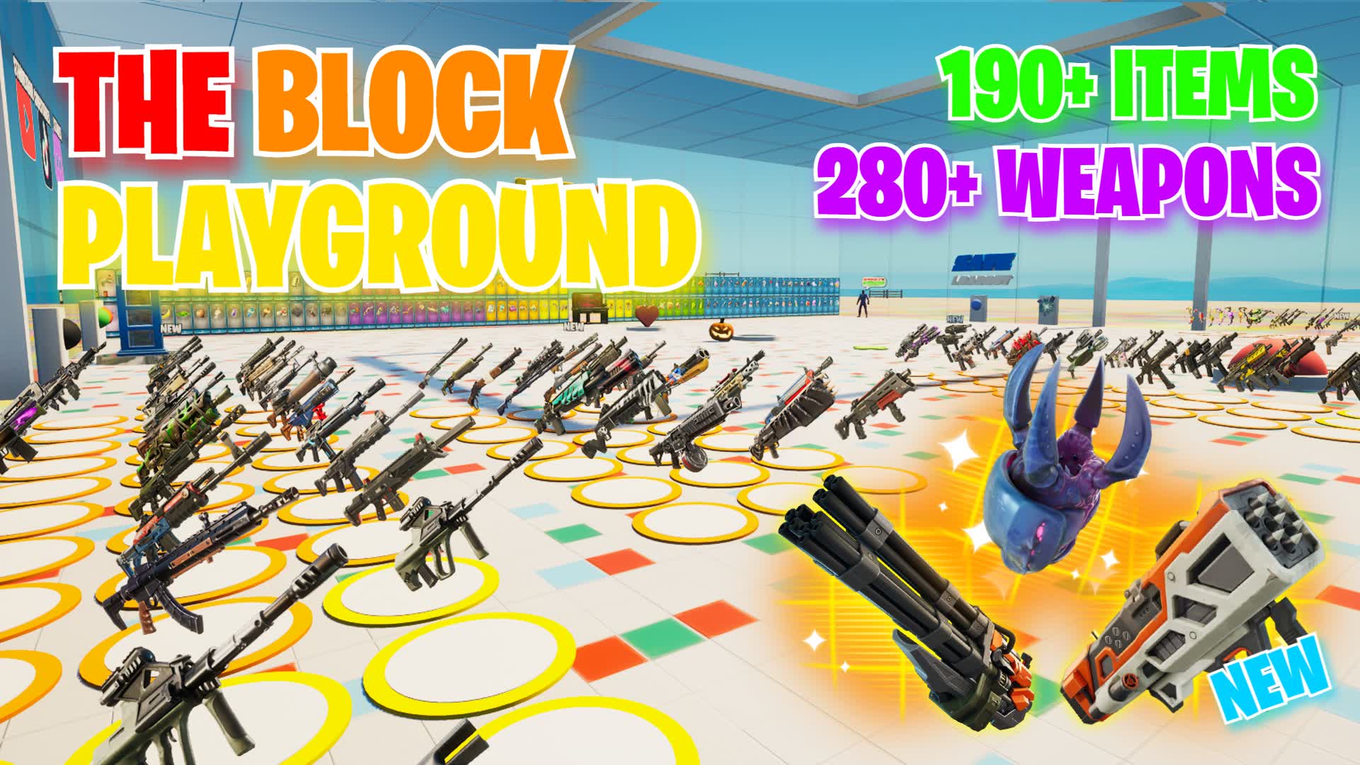 Block Playground FreeForAll 4340-1909-3344 by starrex - Fortnite Creative Map Code - Fortnite.GG