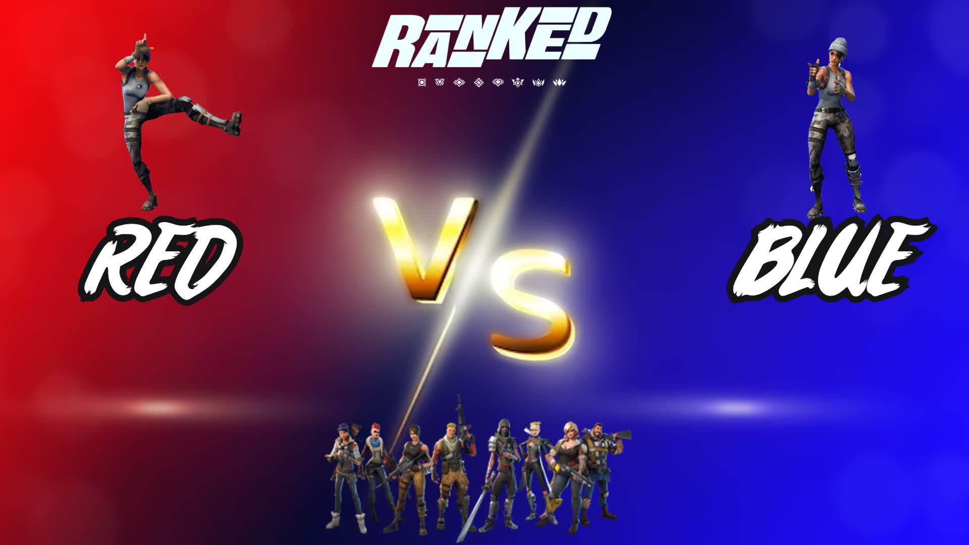 🏆 RED VS BLUE COMPETITIVE 🏆 2235-8705-5260 by soberana - Fortnite ...