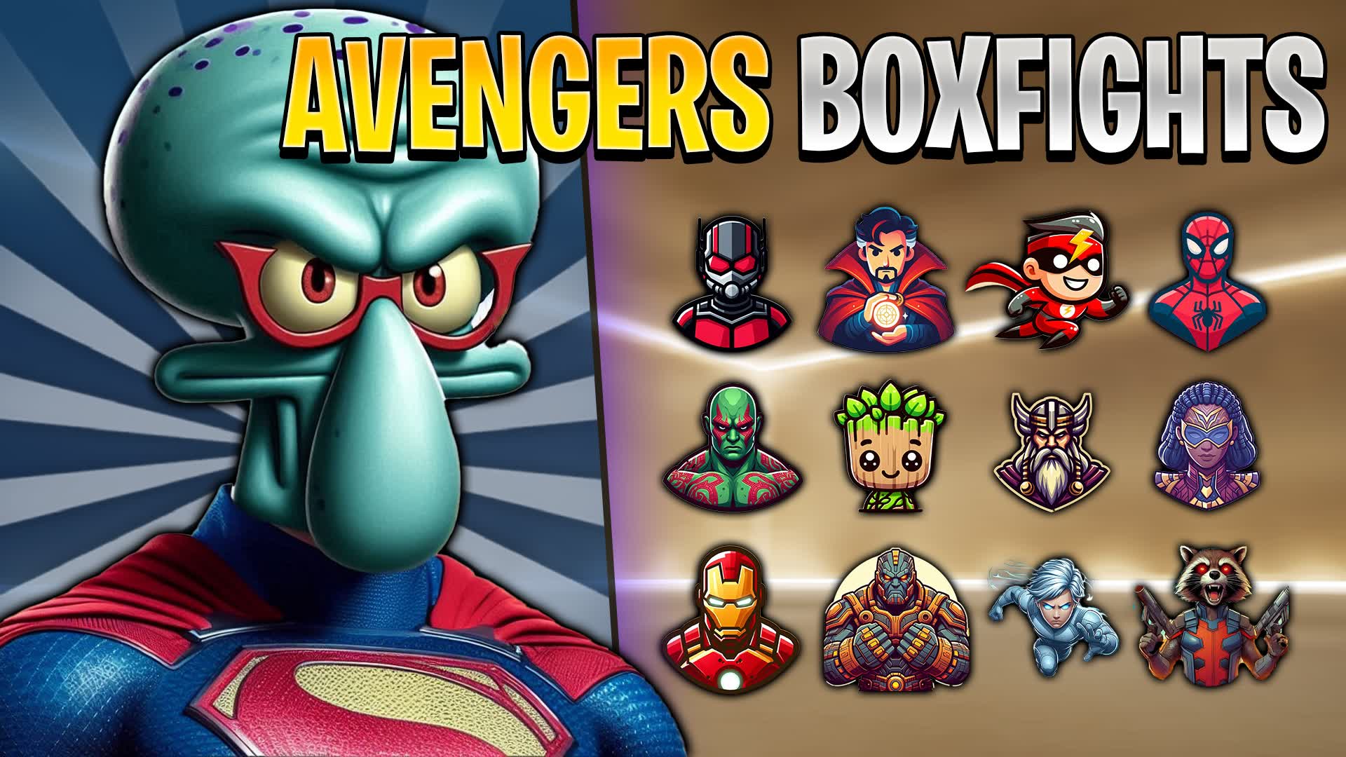 AVENGERS BOX FIGHT 7046-8331-2573 by flydani - Fortnite Creative Map Code - Fortnite.GG