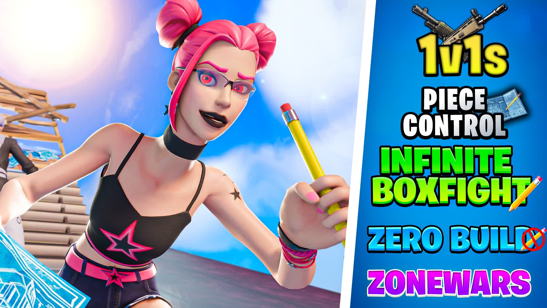 5 in 1 Practice🎯 (1983-7017-9186) by evrizzle - Fortnite Creative Map - FCHQ.io