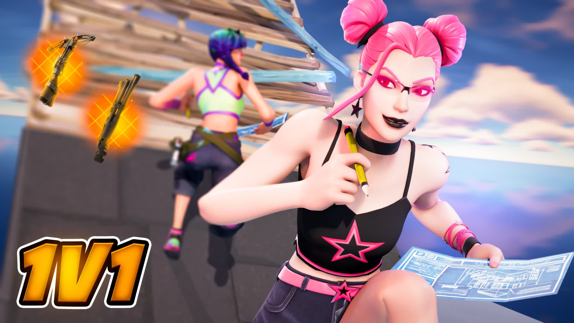 1V1 SOUTH 6185-7520-5522 من ابتكار southgg - Fortnite