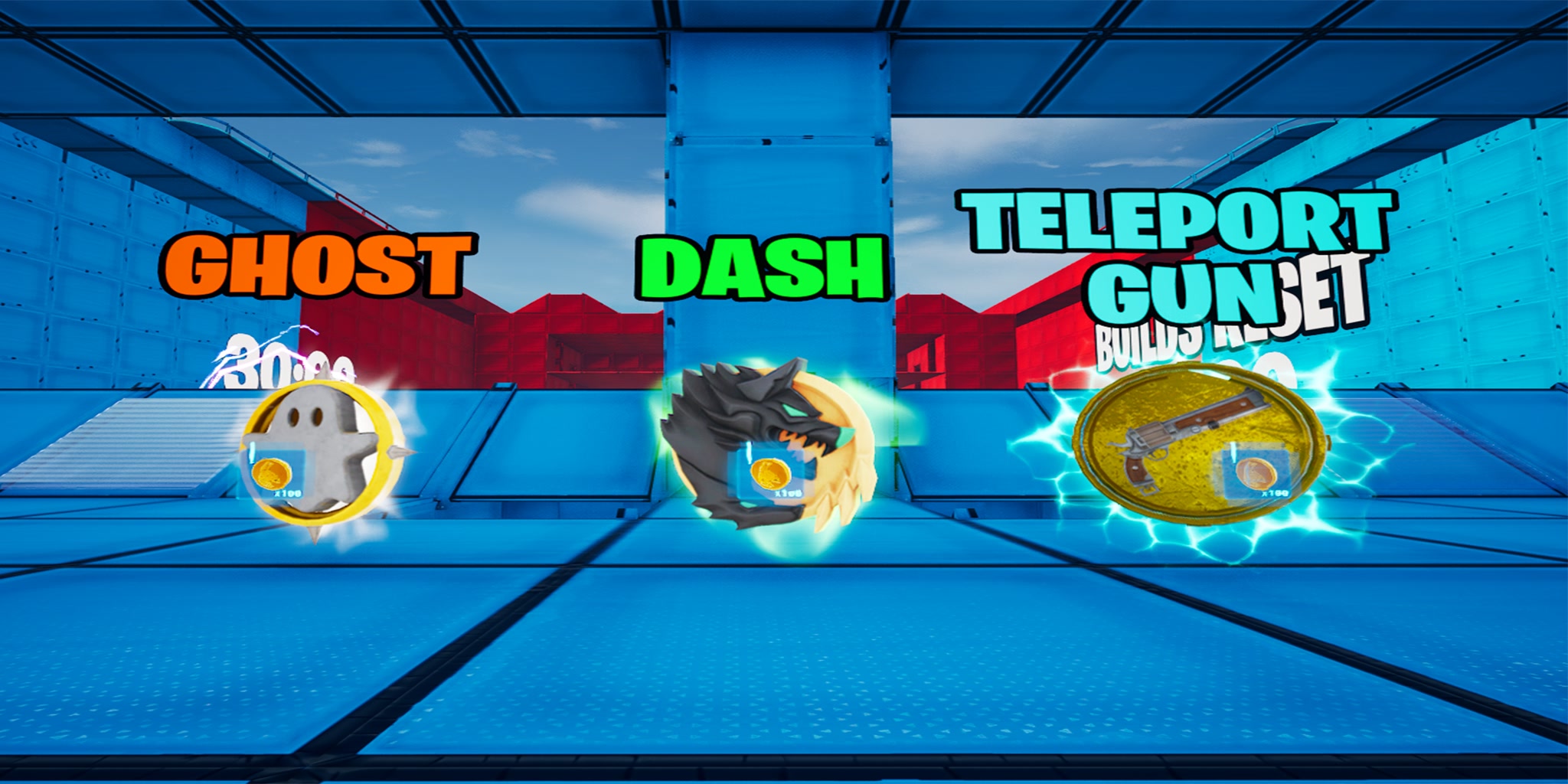 PETERBOT RED VS BLUE 🔴🔷||🔫 ALL GUNS 9566-7962-7361 by yzmere - Fortnite ...