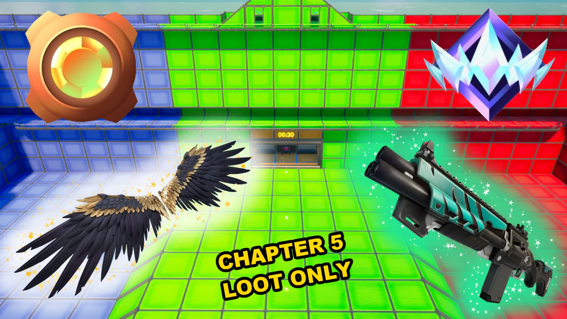 Ranked 🔴🔵 Red VS Blue Chapter 5 Loot 7103-9417-7759 by nocturnaleclipse ...