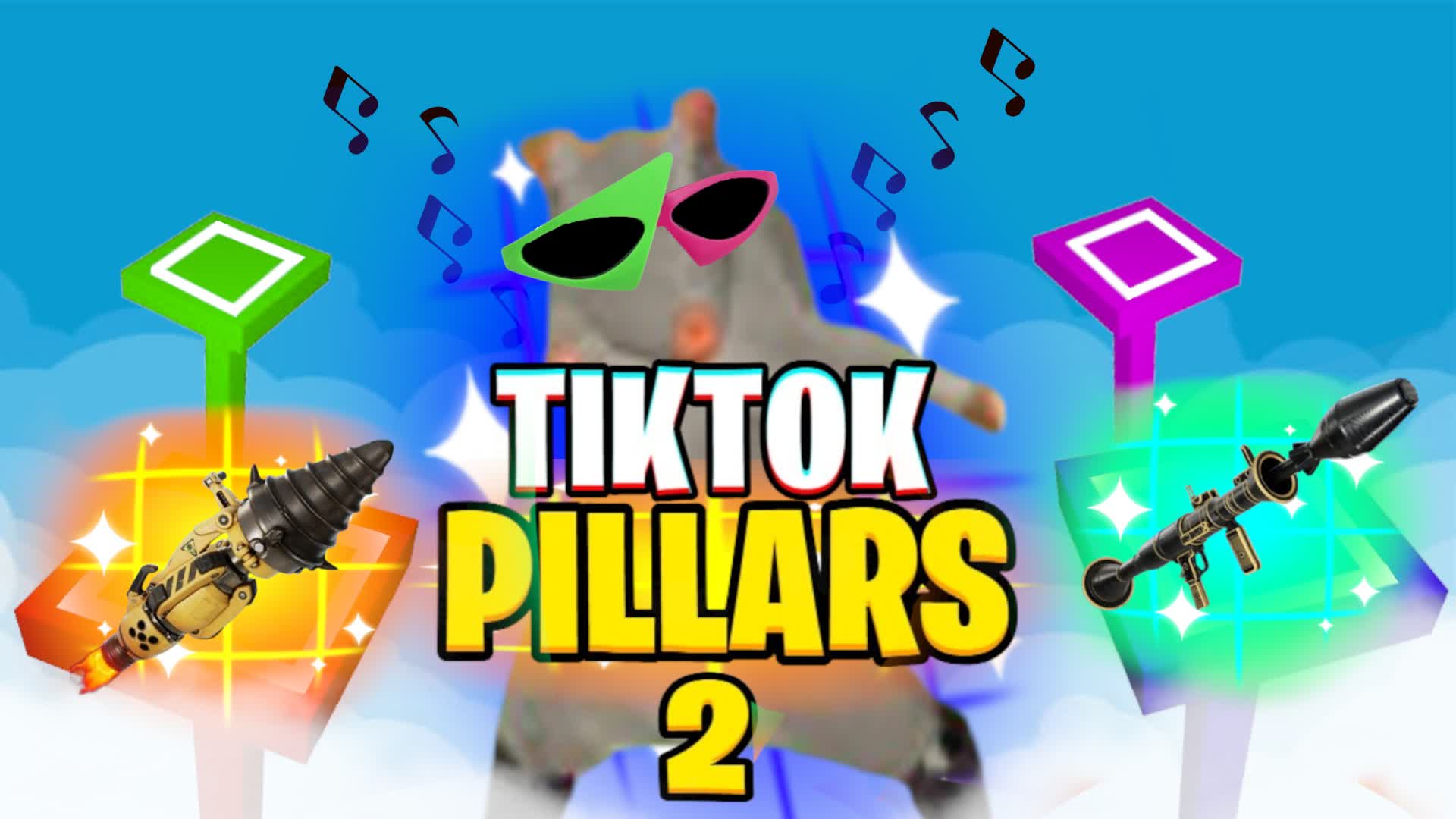 TIKTOK PILLARS 2 🐭 9443-9032-4171 by ifrs - Fortnite Creative Map Code ...