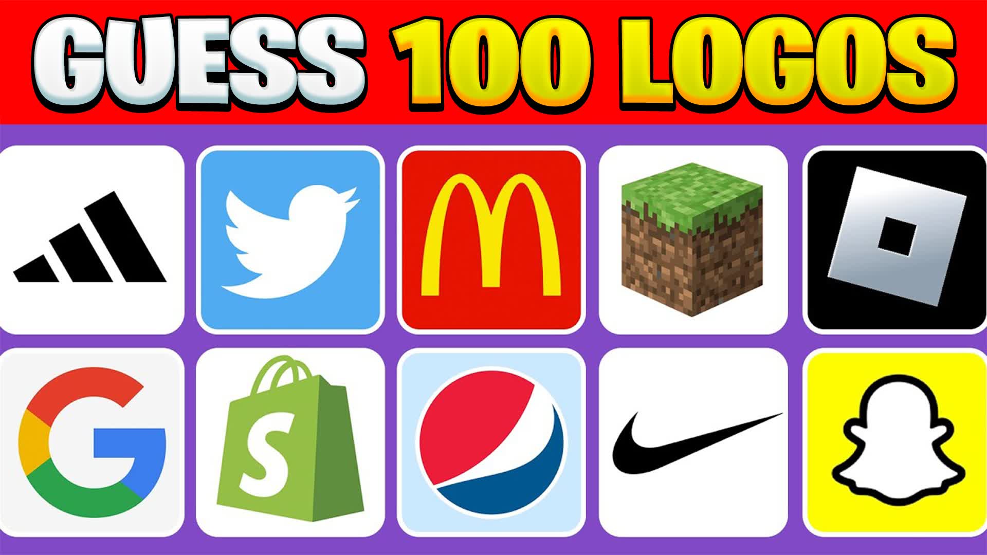 🤔GUESS 100 LOGOS!🔎 0937-2706-2406 by qreezey - Fortnite Creative Map ...