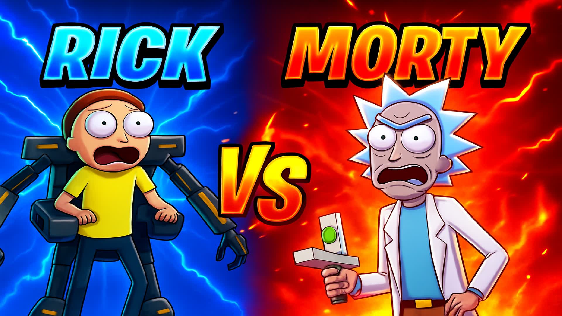 RED VS BLUE RICK VS MORTY ULTRA 7862-6312-1828 by tadiussz - Fortnite ...