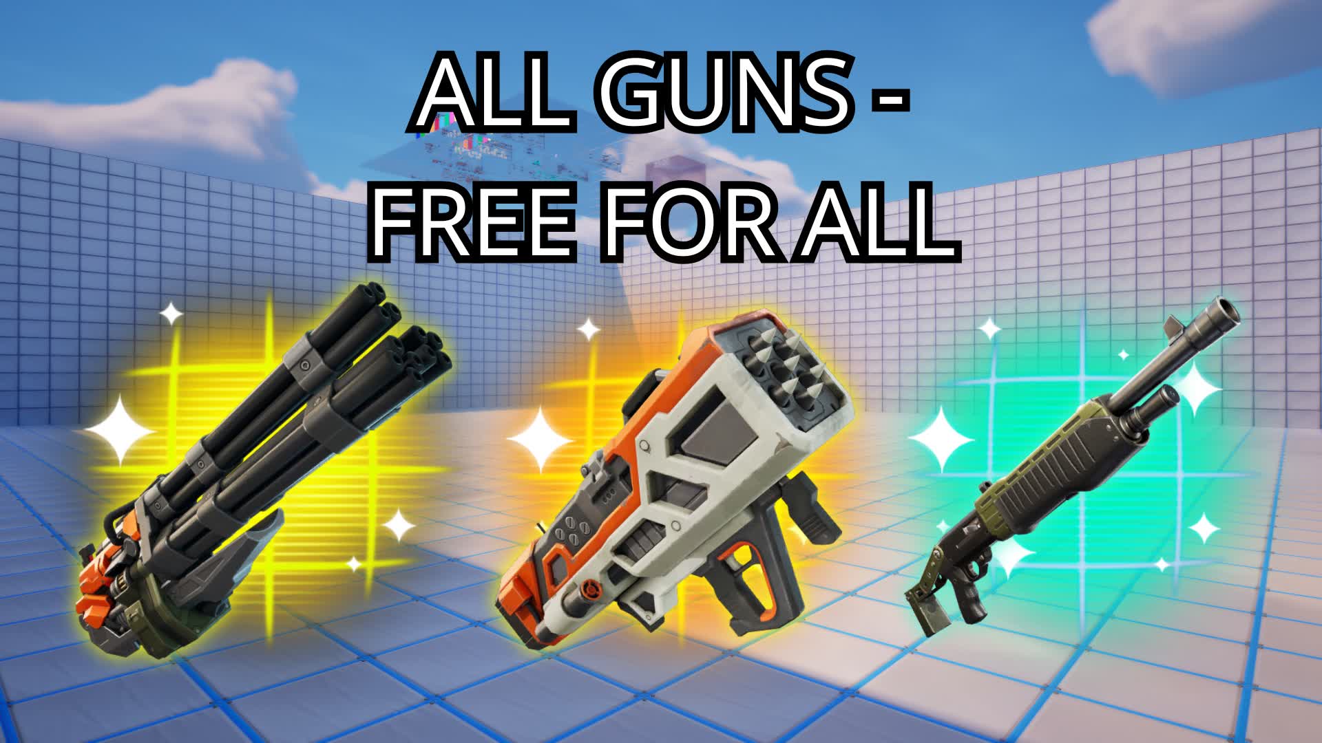 FFA - ALL WEAPONS 6471-7939-2452 by sodik - Fortnite Creative Map Code ...