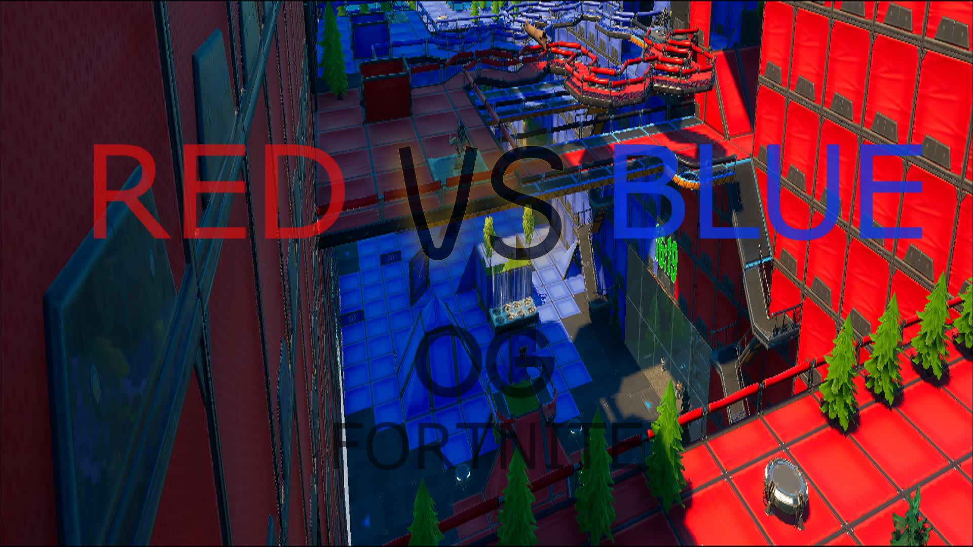 🔴RED VS BLUE🔵 💯 OG FORTNITE!🌄BUILD 4326-3777-4515 by goldsker ...