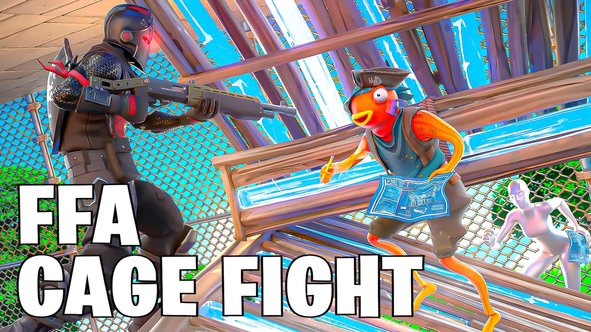 CAGE FIGHT - FREE FOR ALL🏆 3191-3229-4520 by xiome - Fortnite Creative ...