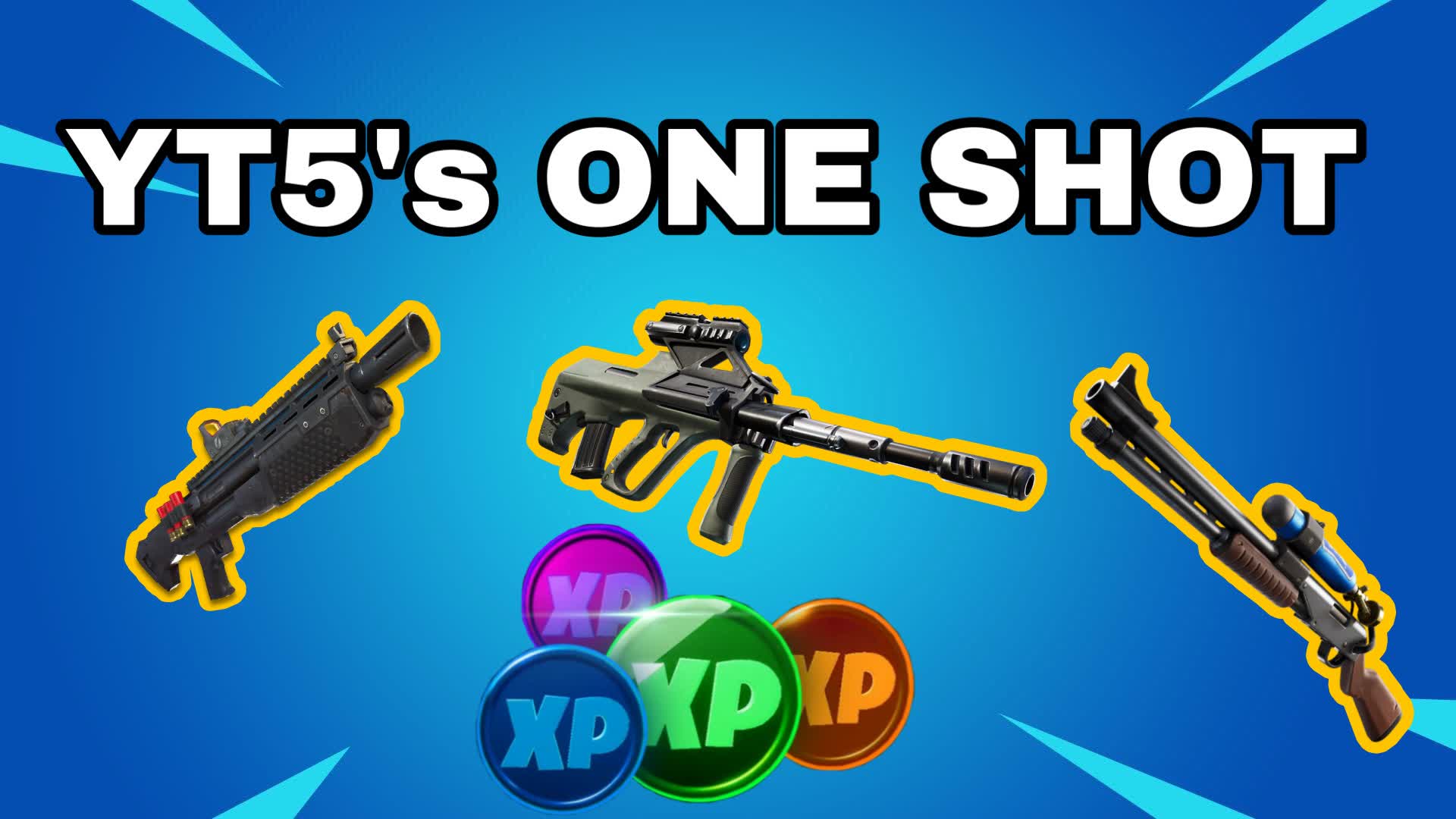 Yt5's one shot 3653-3688-6083 by yousseftw5 - Fortnite Creative Map Code - Fortnite.GG