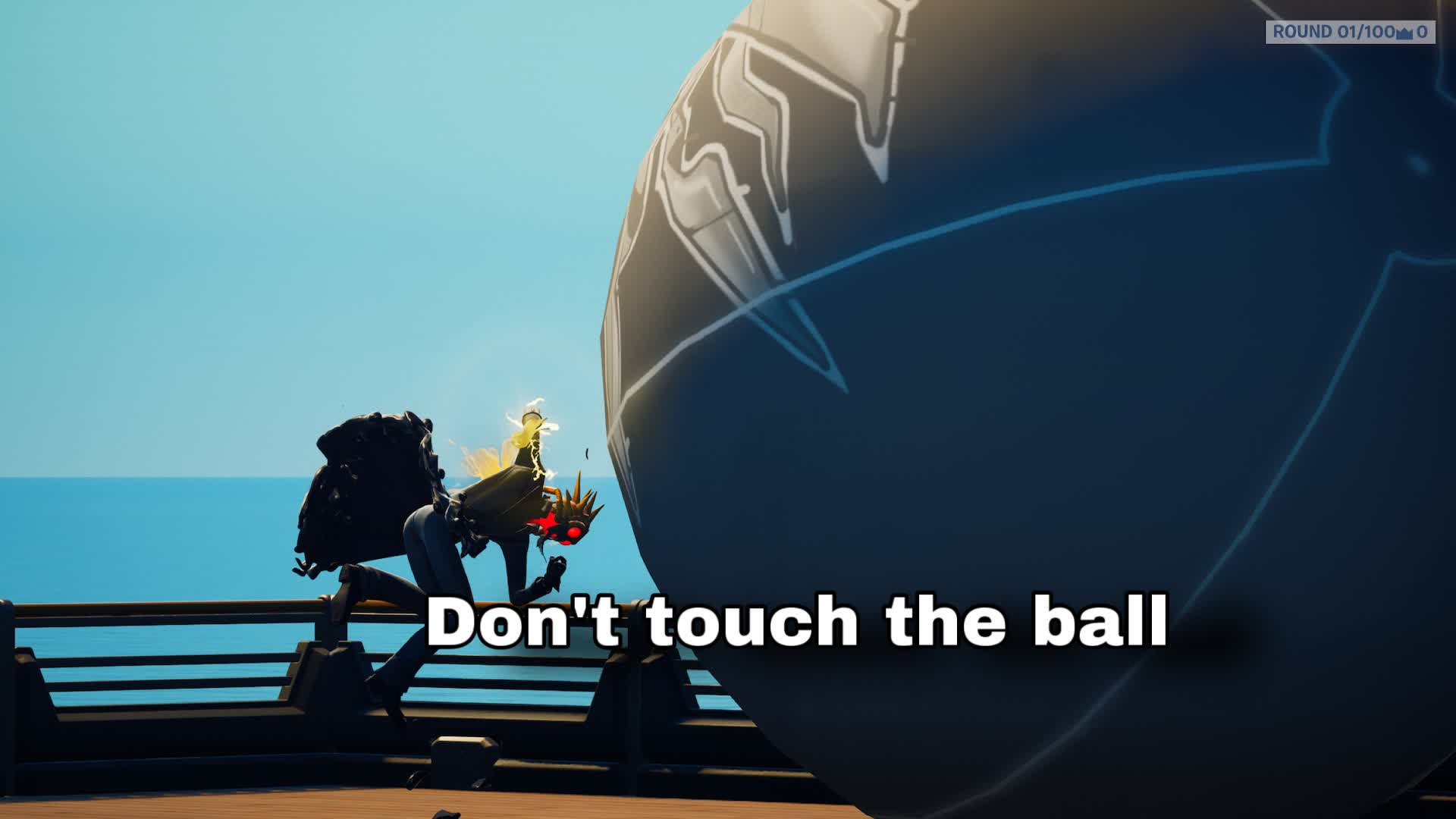 Dont touch the ball 8963-3324-8319 by czdam - Fortnite.GG
