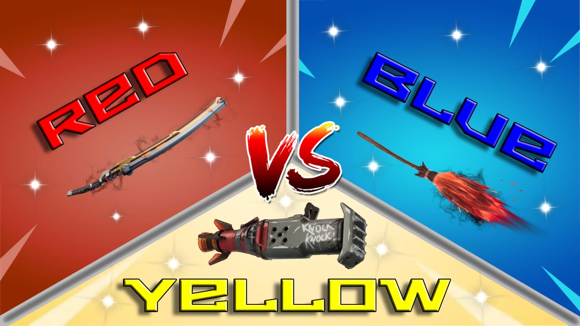 💯EPIC RED vs BLUE vs YELLOW 9117-1176-4856 by bennyhab - Fortnite ...