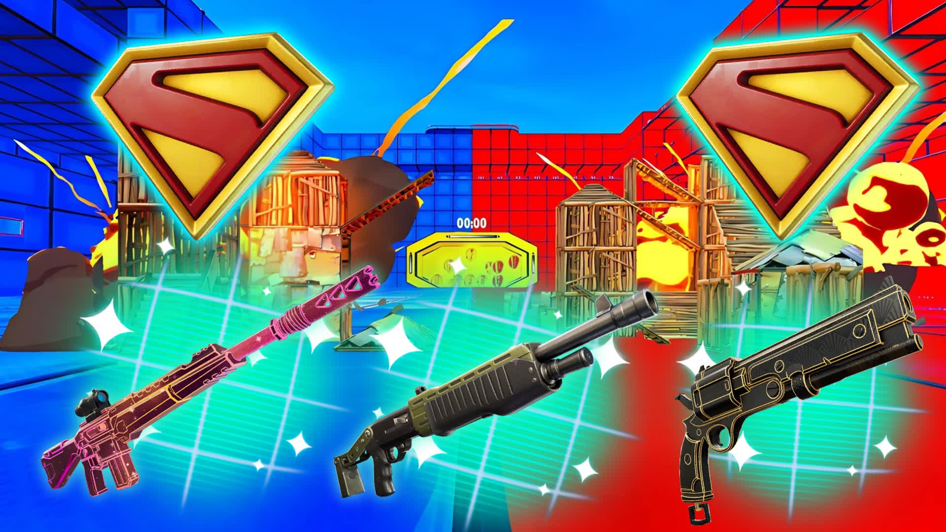 MEGA POWER RED VS BLUE 🔴🔵 8750-6001-2793 by 1v1v1-ffa-unc - Fortnite ...