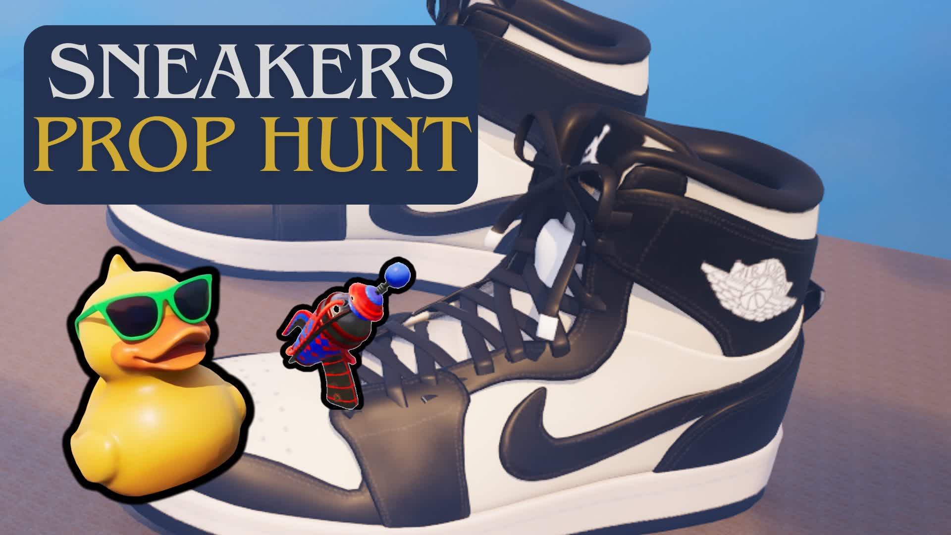 SNEAKERS PROP HUNT 👟 9701-8160-4921 by fraxxik - Fortnite Creative Map ...