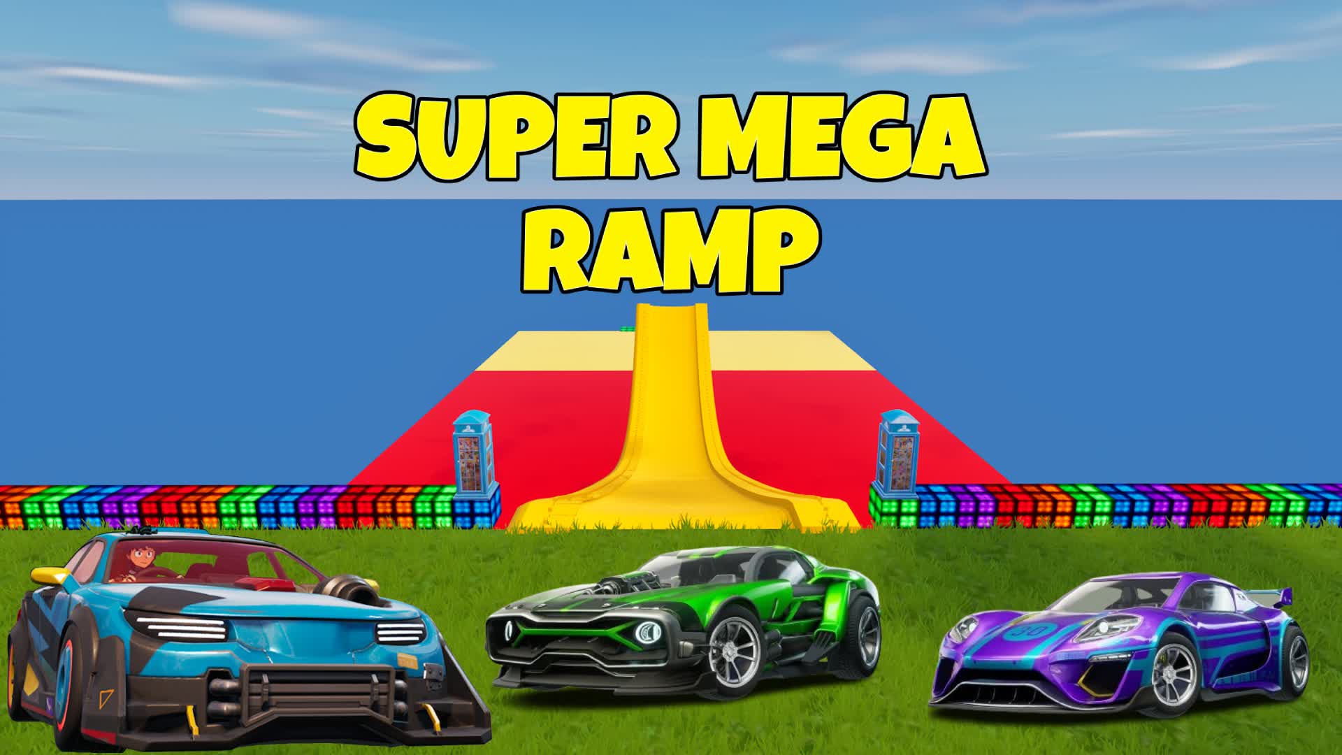 🎮 SUUPER MEGA RAMP 7809-2477-3952 by puffo - Fortnite Creative Map Code ...