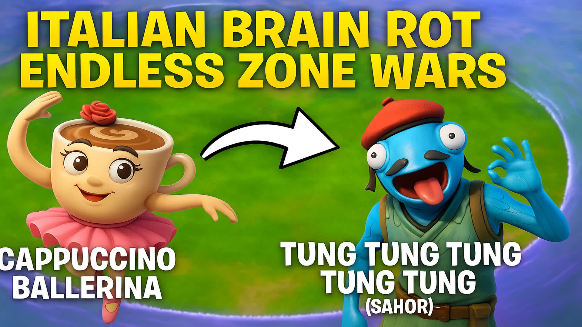 Zone Wars: Brain Rot Royale 1632-3165-4439 by coolaffe - Fortnite ...