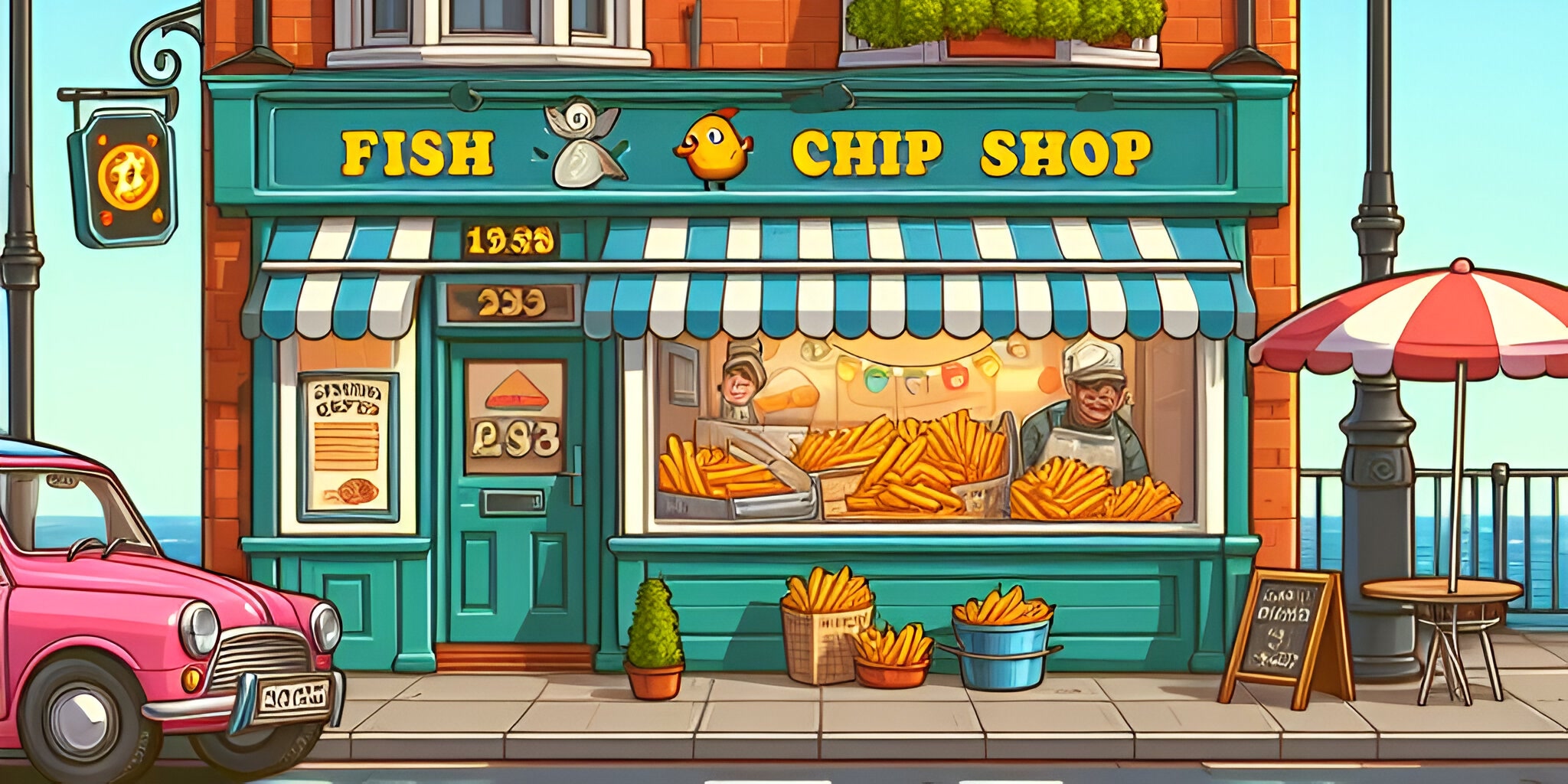 🐟Fish and Chip Shop Box PVP🍟 3207-3502-8169 by alcorza - Fortnite ...