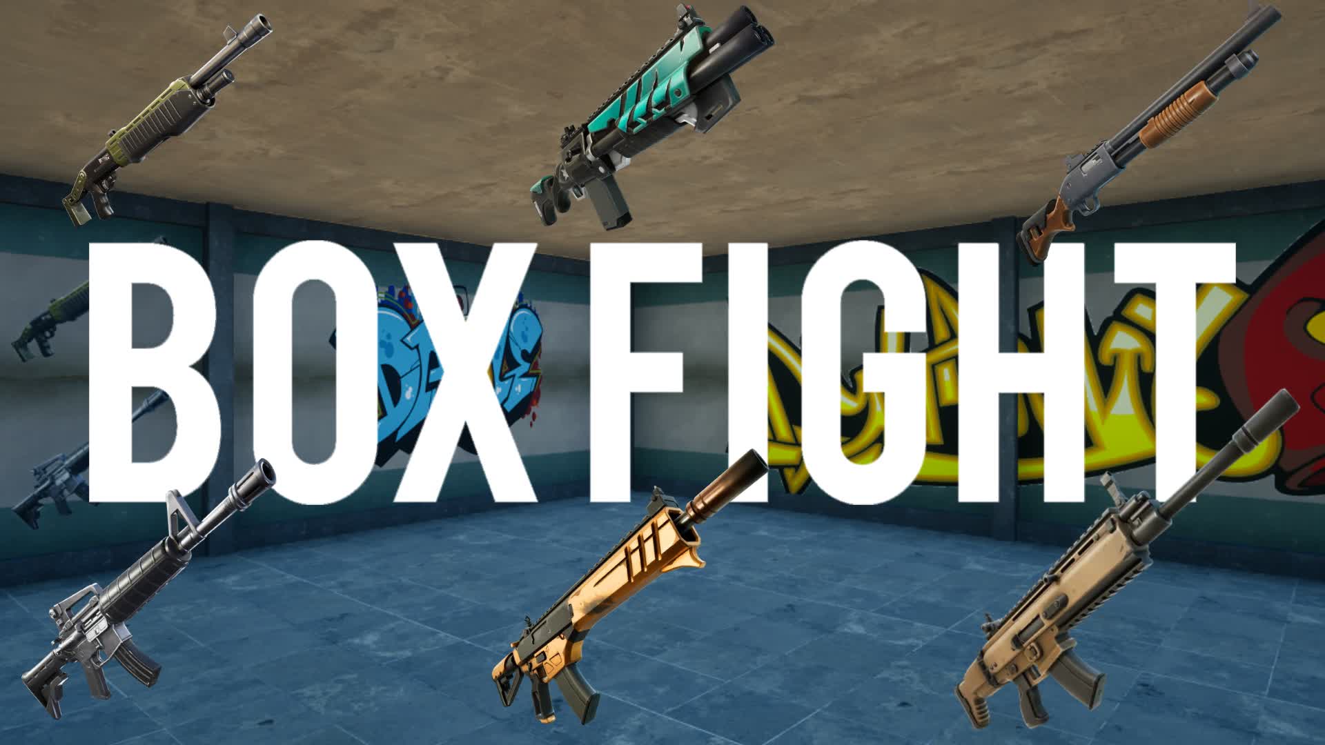 BOX FIGHT 93 1656-0529-7141 by taashi - Fortnite Creative Map Code ...