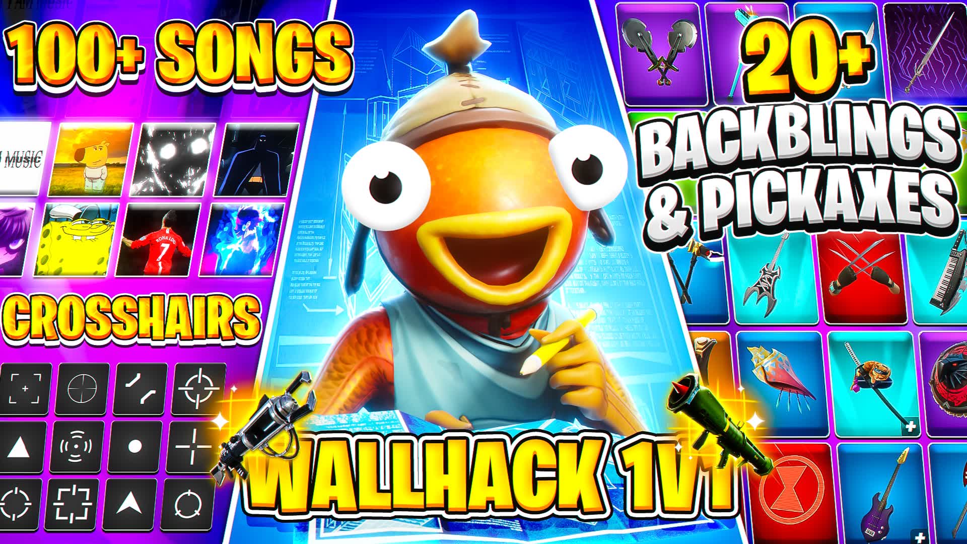 🎵 WALLHACK 1V1 🎯 [100+ SONGS] [MUSIC] 4961-2342-3096 by legionstudios - Fortnite Creative Map ...