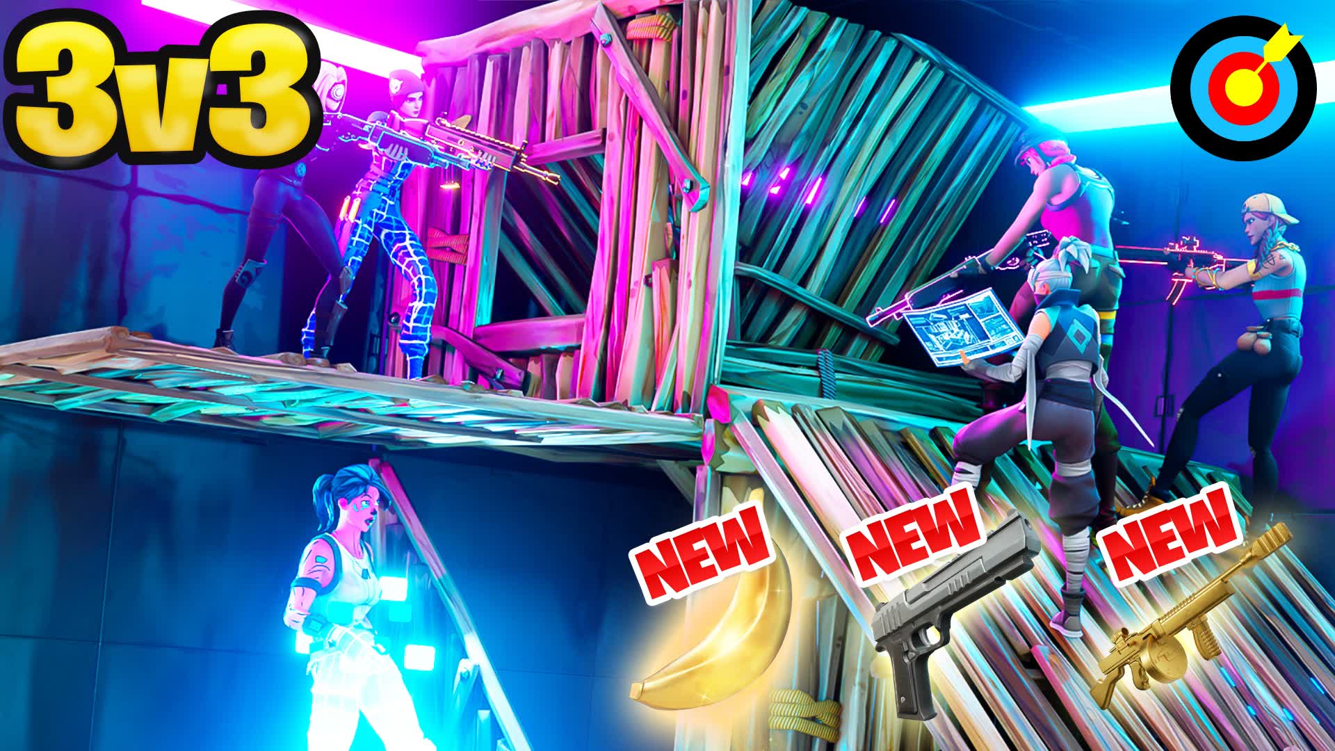 Piece Control 3v3 🎯 6366-6217-9042 by bullseye - Fortnite Creative Map ...