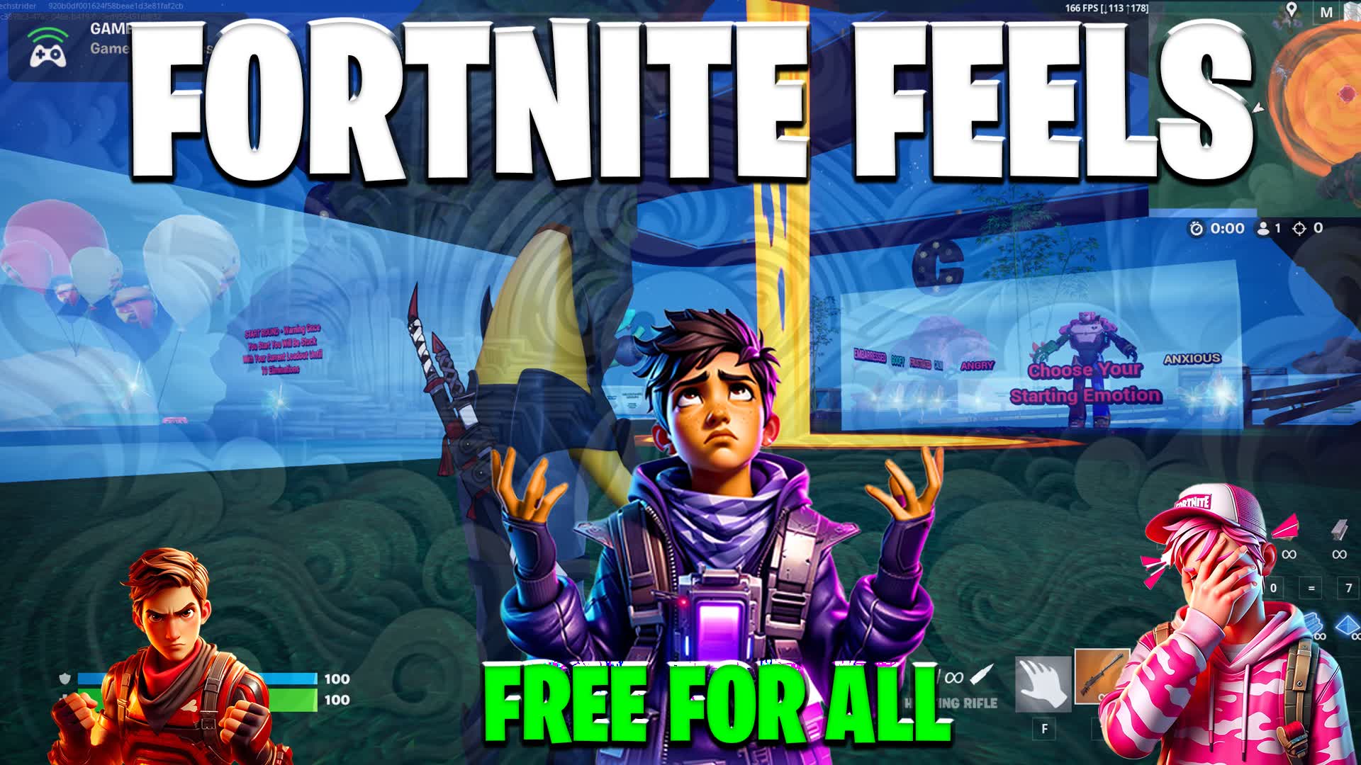 Fornite Feels FFA 1468-5787-6360 by techstrider - Fortnite Creative Map Code - Fortnite.GG