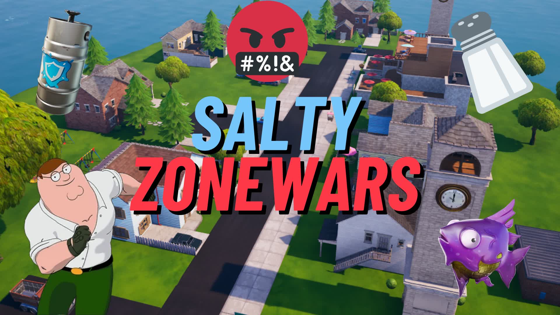 🧂Salty Zone Wars🧂 1245-2345-9826 من ابتكار jaegermade - Fortnite