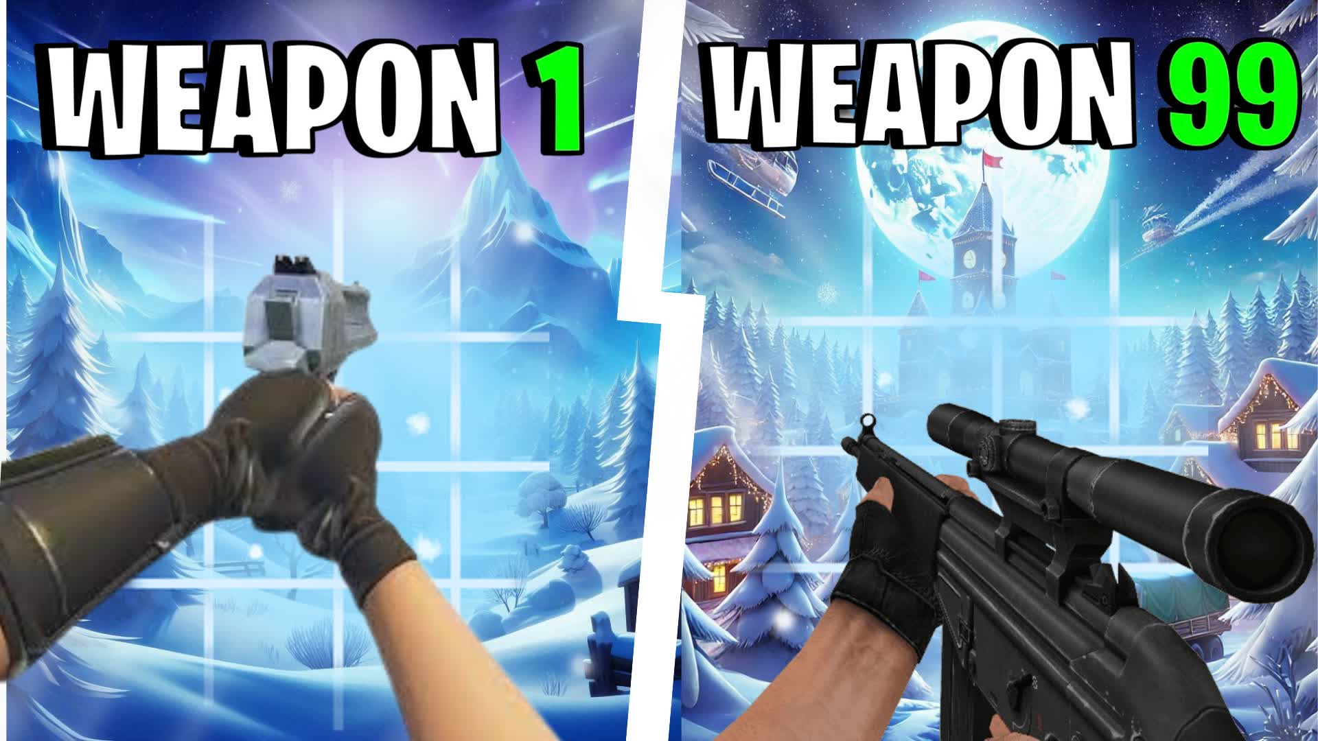 ️FIRST PERSON GUN GAME🔫WINTER ONE SHOT 8760-2979-3912 by nickthegoalie ...