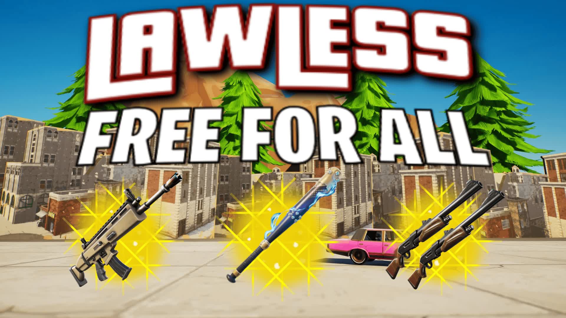 LAWLESS🚫 FFA🎯 (NEW GUNS!)🔫 4059-6283-3072 by teca - Fortnite Creative ...
