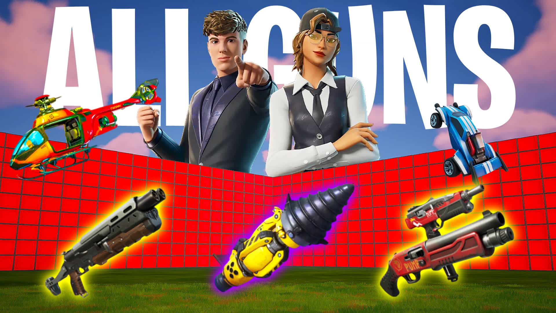 CLIX 1V1 ALL GUNS & VEHICLES 9803-4338-0822 by lilreem - Fortnite ...