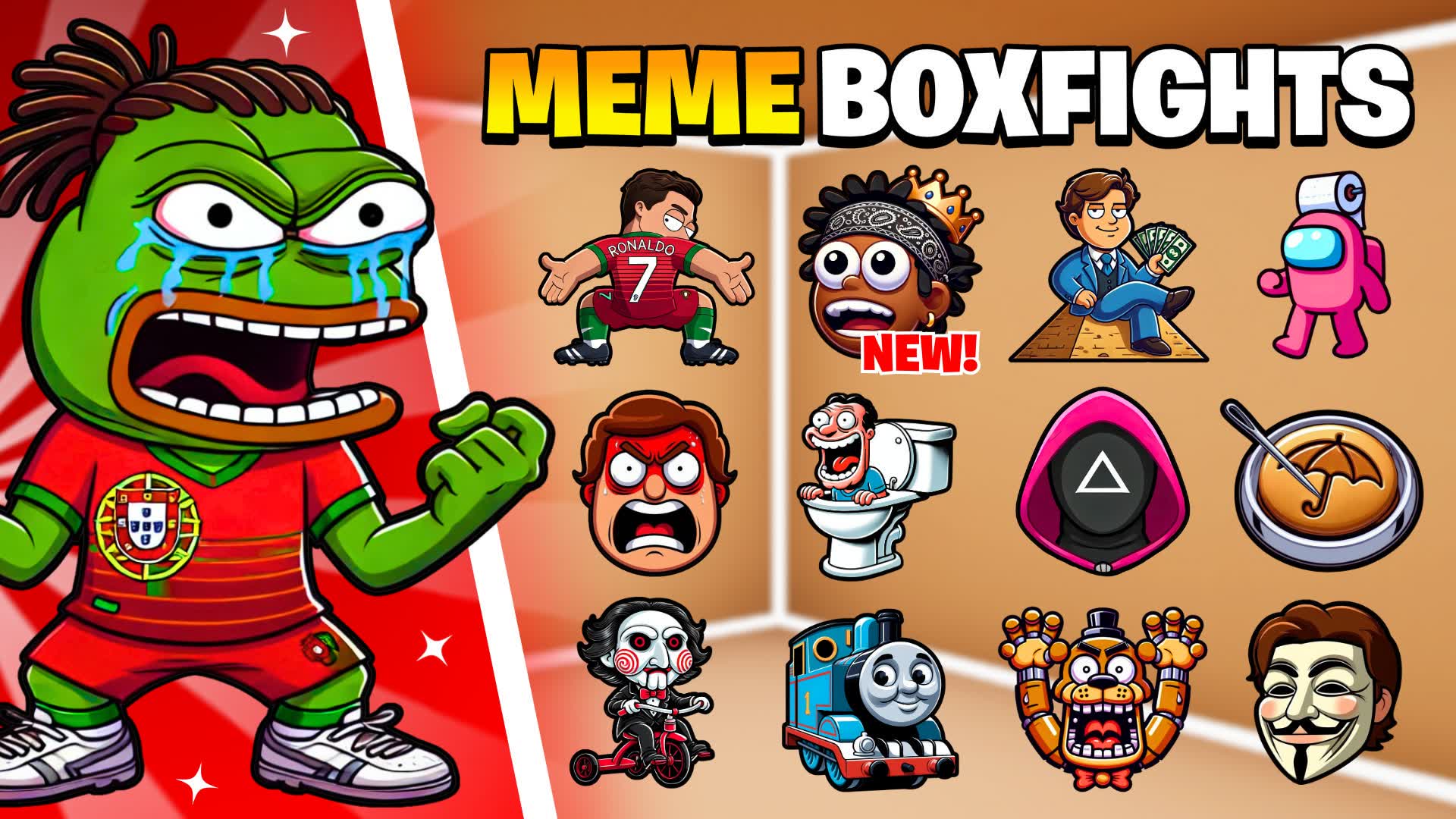 😂 MEME BOXFIGHTS 📦 6502-8439-2040 by ghostone - Fortnite Creative Map ...