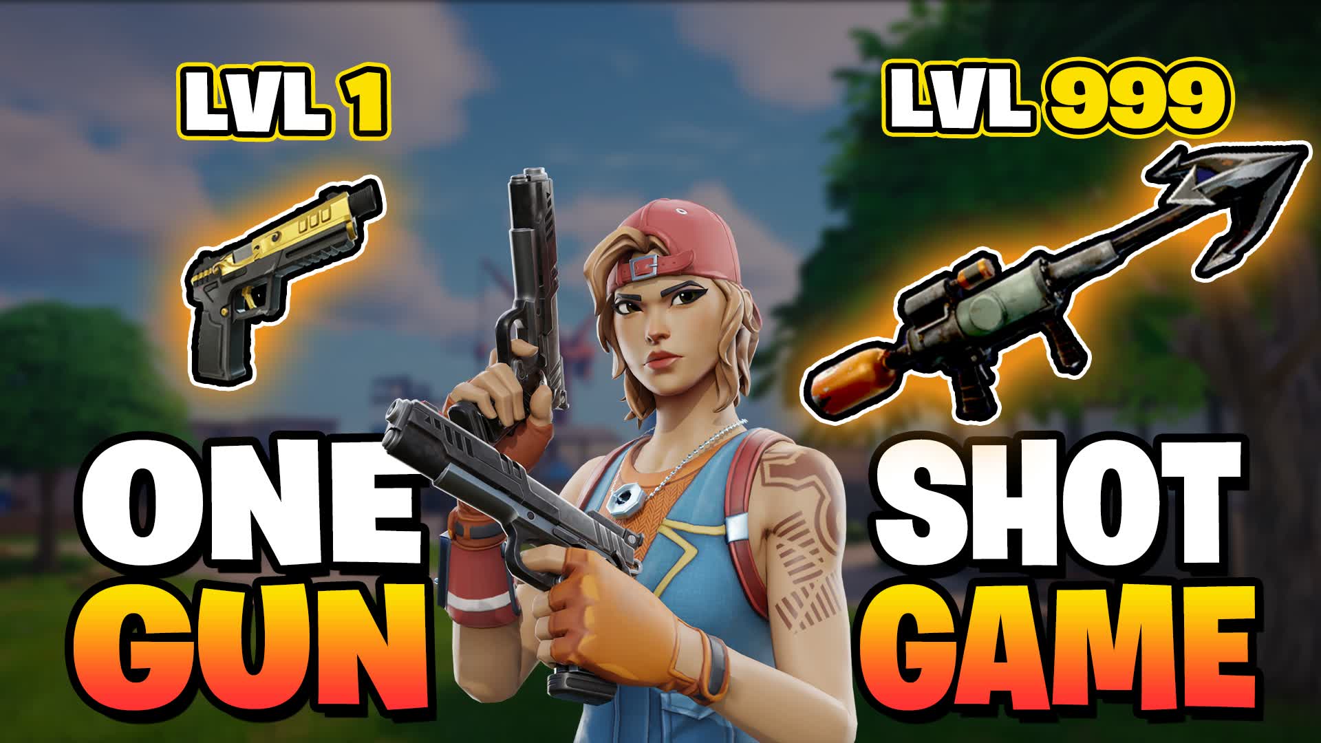 💥 ONE SHOT GLORIOUS GUN GAME 💥 2677-6783-6502 by bigmac175 - Fortnite ...