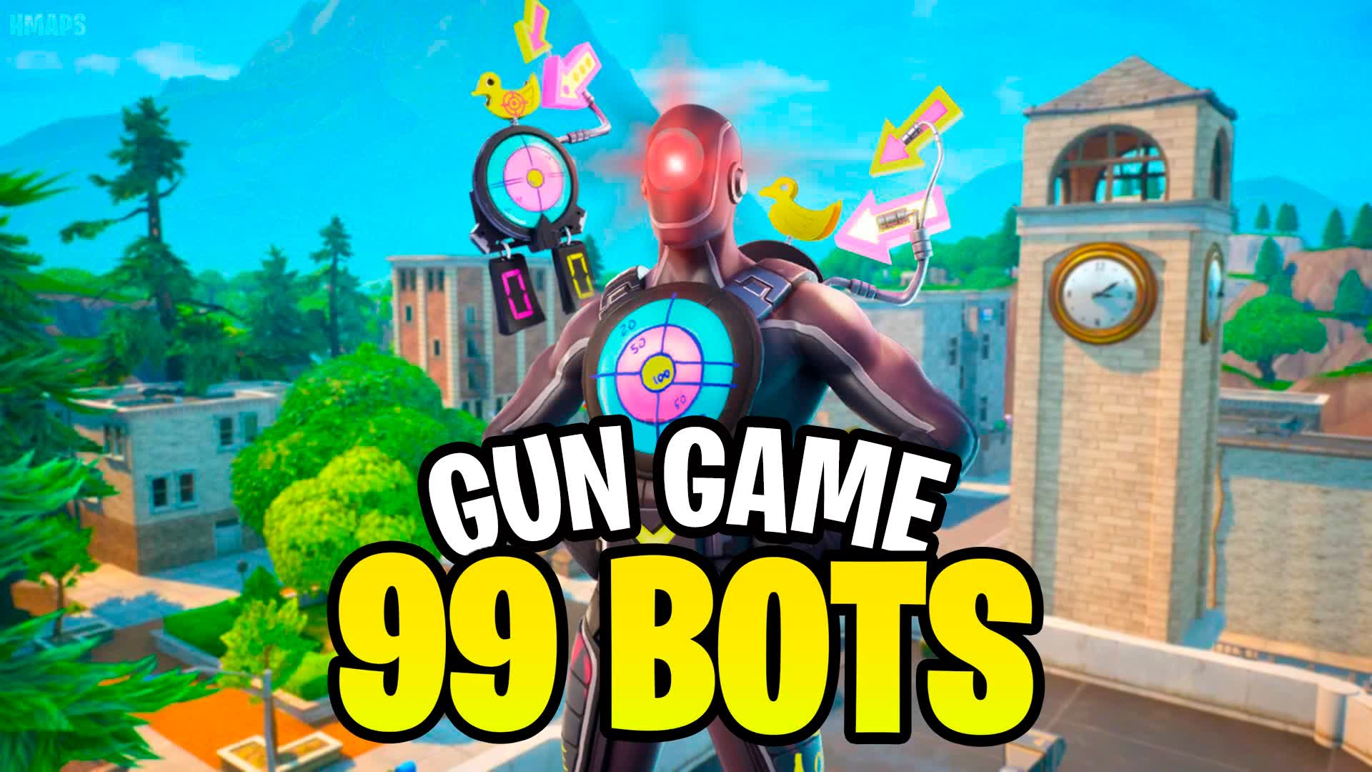 99 BOTS GUN GAME 5580-4826-8563 by oaak - Fortnite Creative Map Code ...