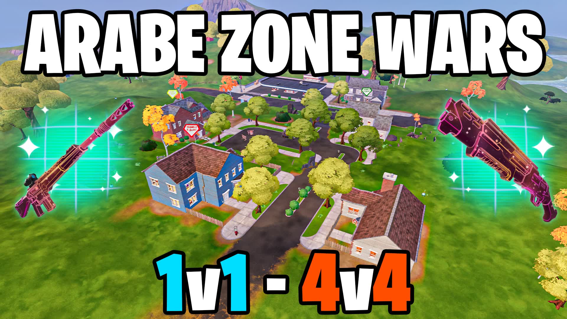 ARABE ZONE WAR (1V1 TO 4V4) 8990-7239-4522 by mh0 - Fortnite Creative ...