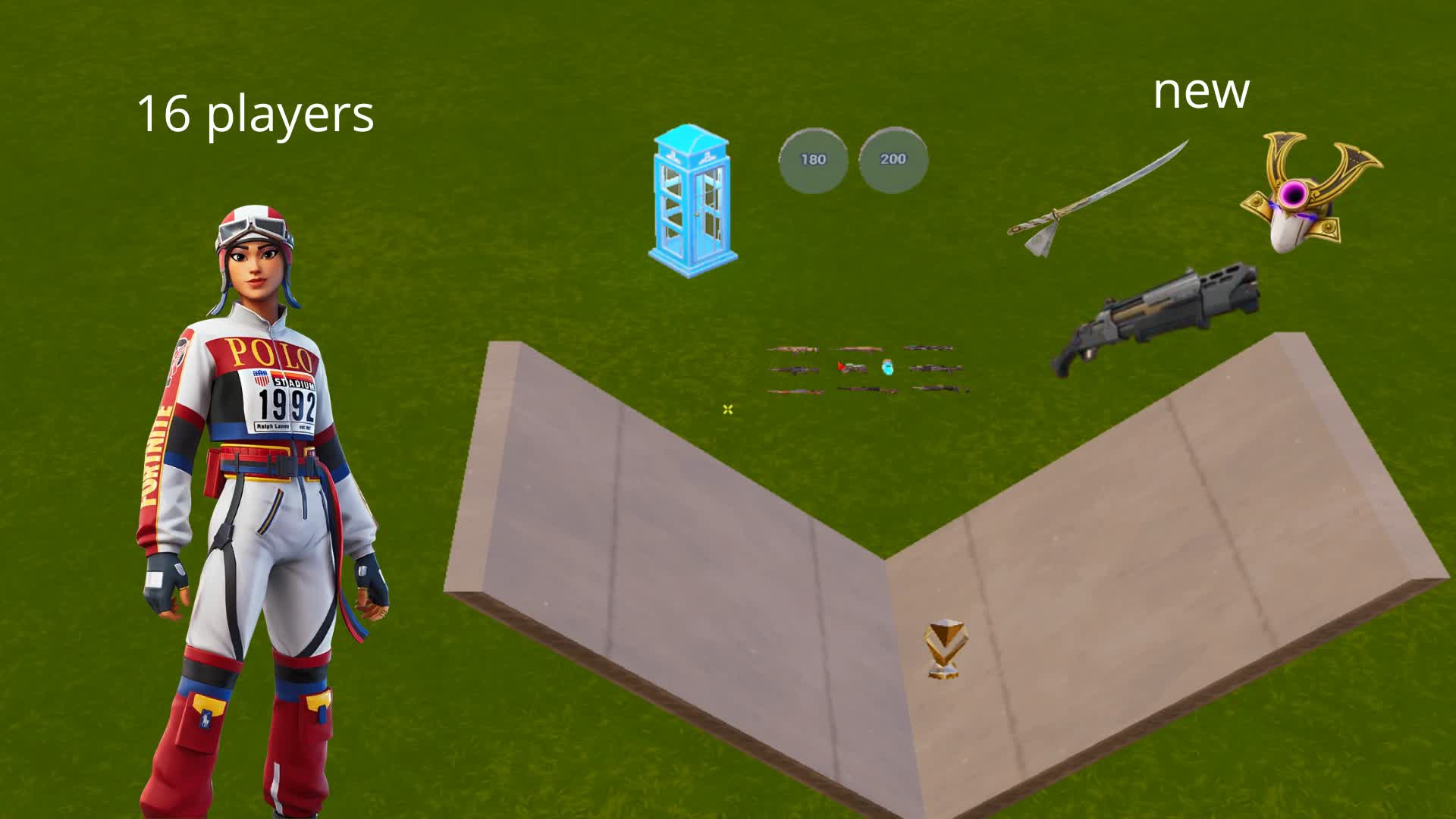 Peterbot 1v1 (16 players) 9587-7662-2392 by notgiuseppe - Fortnite Creative Map Code - Fortnite.GG