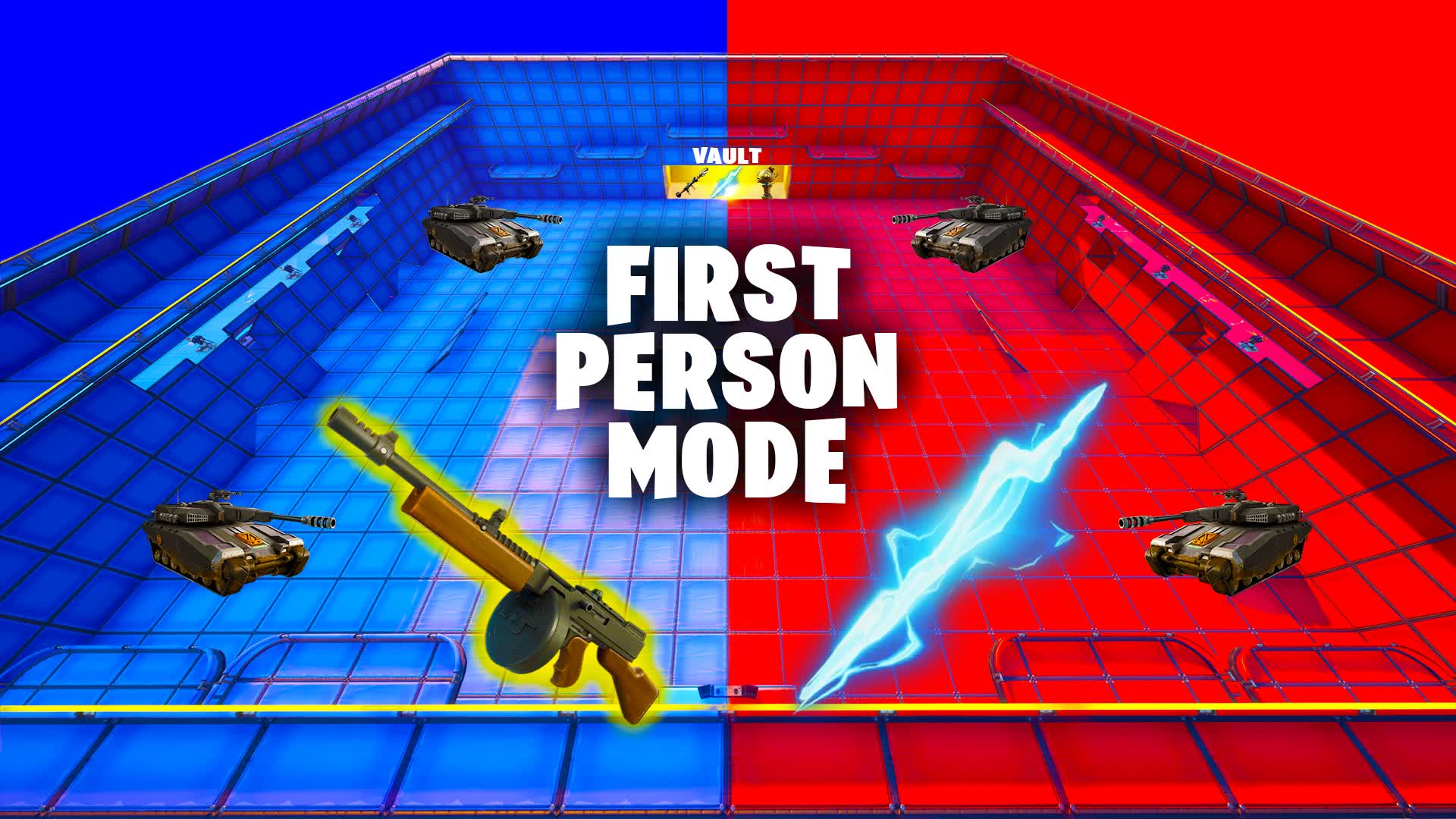 FIRST PERSON RED VS BLUE🔴🔵 1106-8029-2068 by bodacioustaters - Fortnite ...