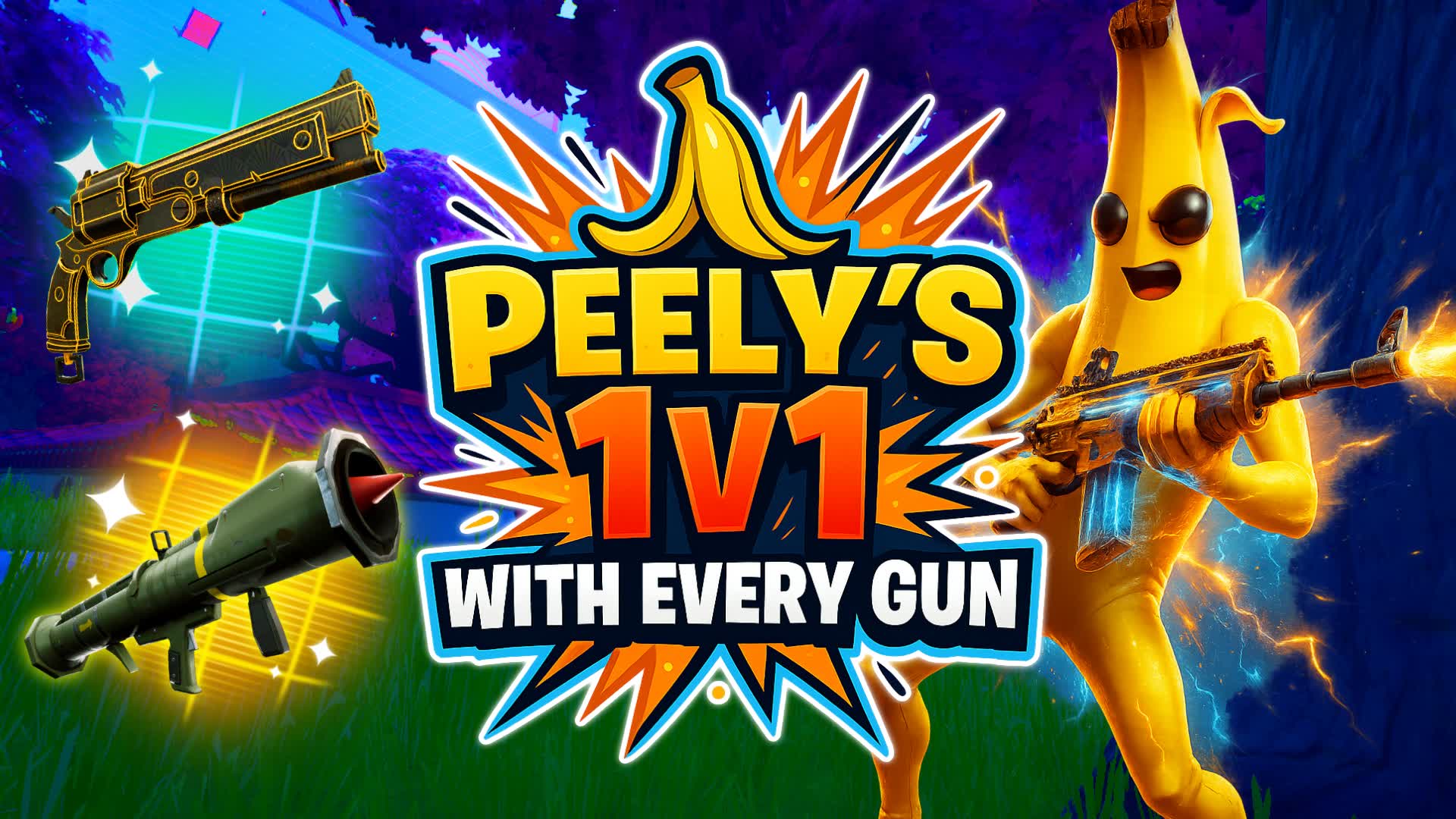 PEELY'S 1V1 WITH EVERY GUN 6551-4120-3214 من ابتكار tjarx - Fortnite