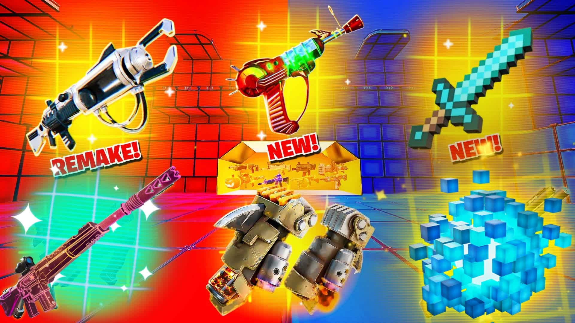 tmnt-CUSTOM WEAPONS🔫 RED VS BLUE 🔴🔵 7640-9920-3314 by jachir09 ...