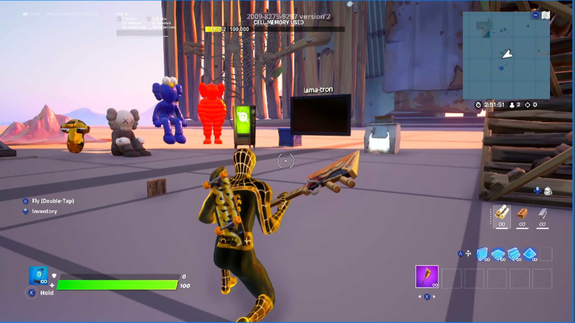 1m xp glitch map 2009-8279-9297 by g6t - Fortnite Creative Map Code ...