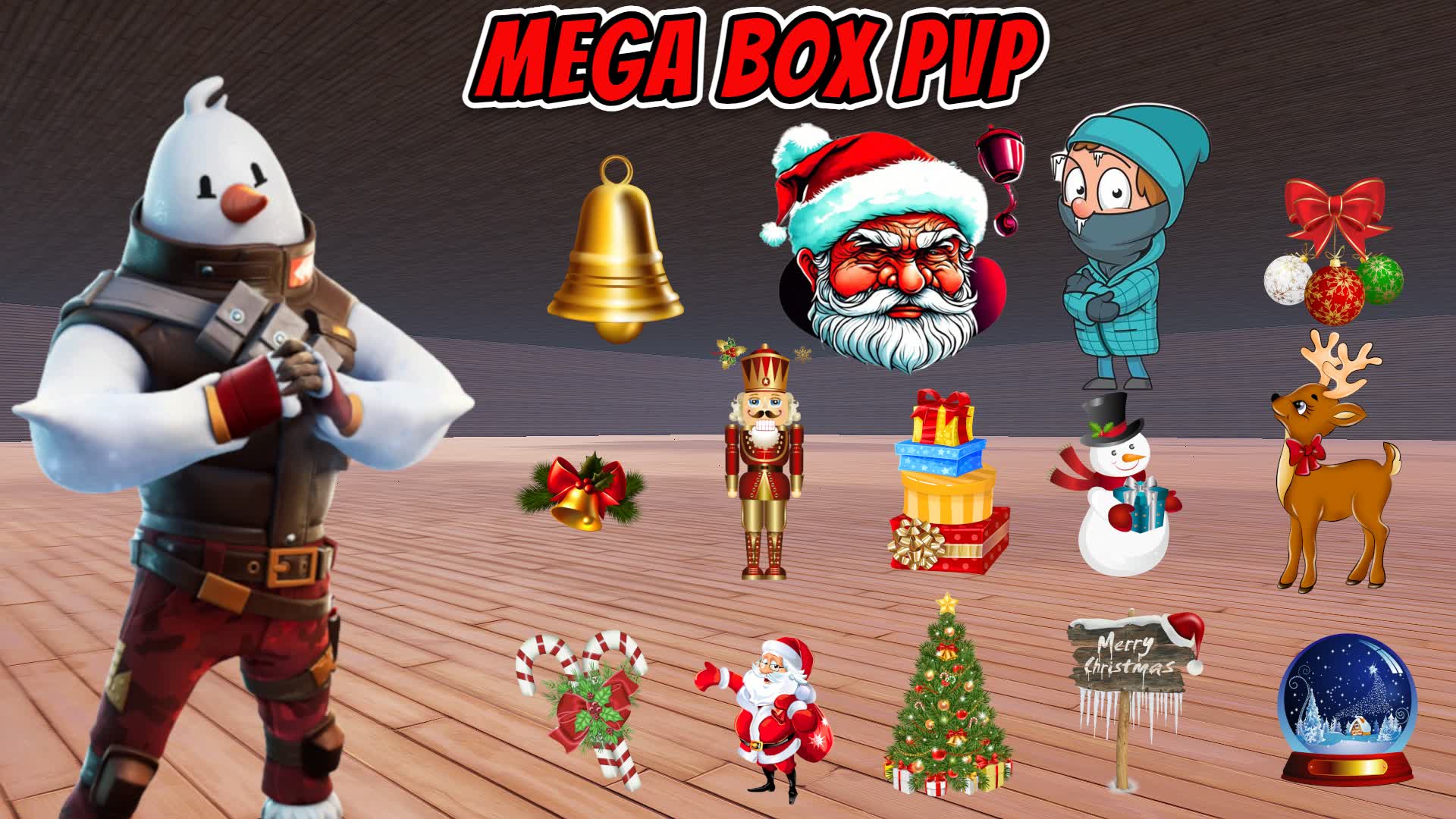 ⛄WINTER MEGA BOX PVP📦 2502-4056-4863 by cifs - Fortnite