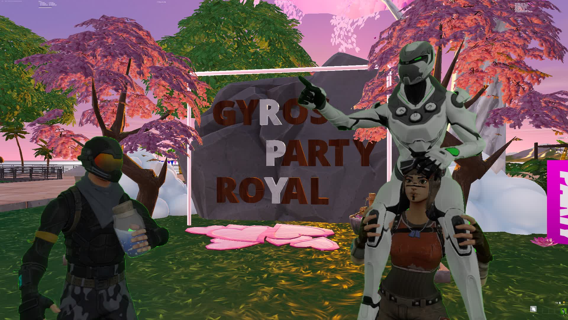 🐢Gyros party royale🏝️ 1853-3981-3062 by xteddy - Fortnite Creative Map ...