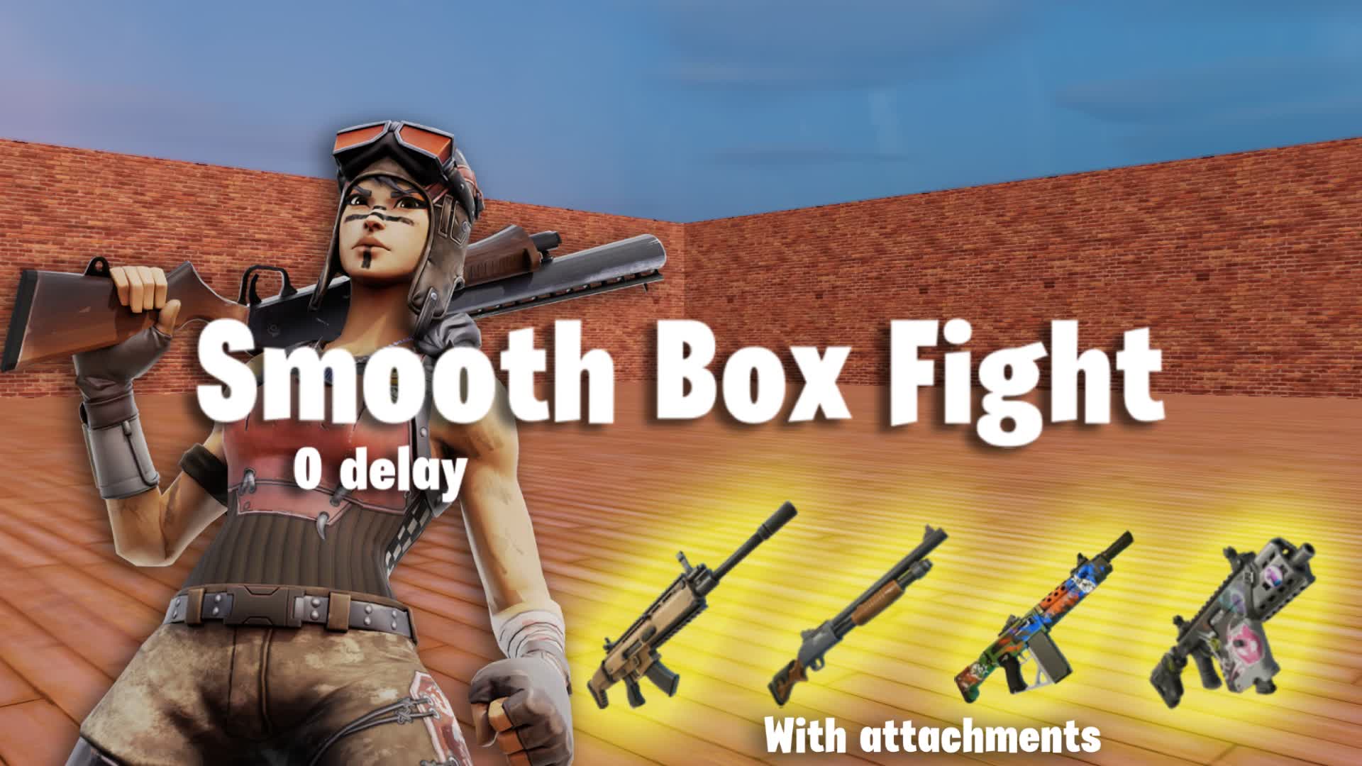 Smooth Box Fight FFA 0 Delay 0413-1573-3932 من ابتكار mitch03 - Fortnite