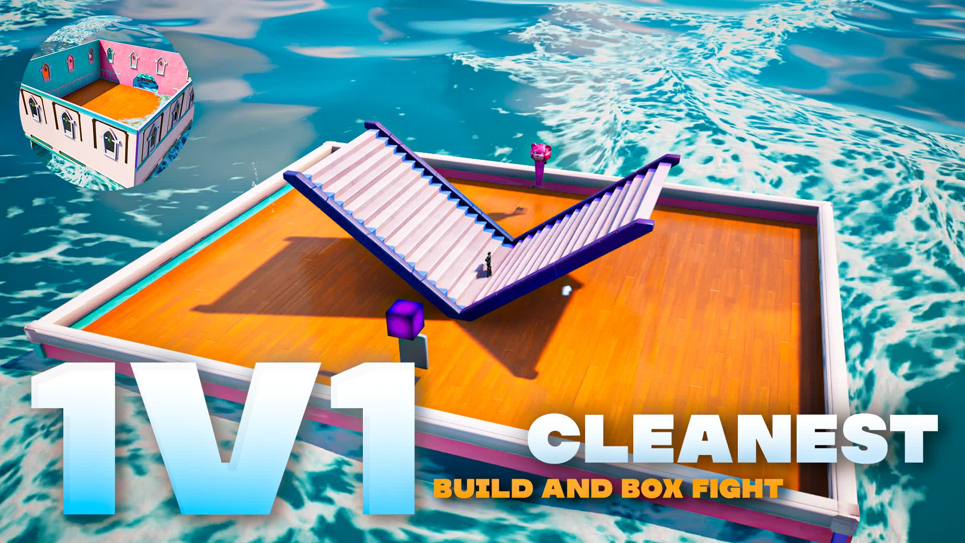 1v1 Cleanest Build & Box Fight 2066-6767-9041 من ابتكار lagar - Fortnite