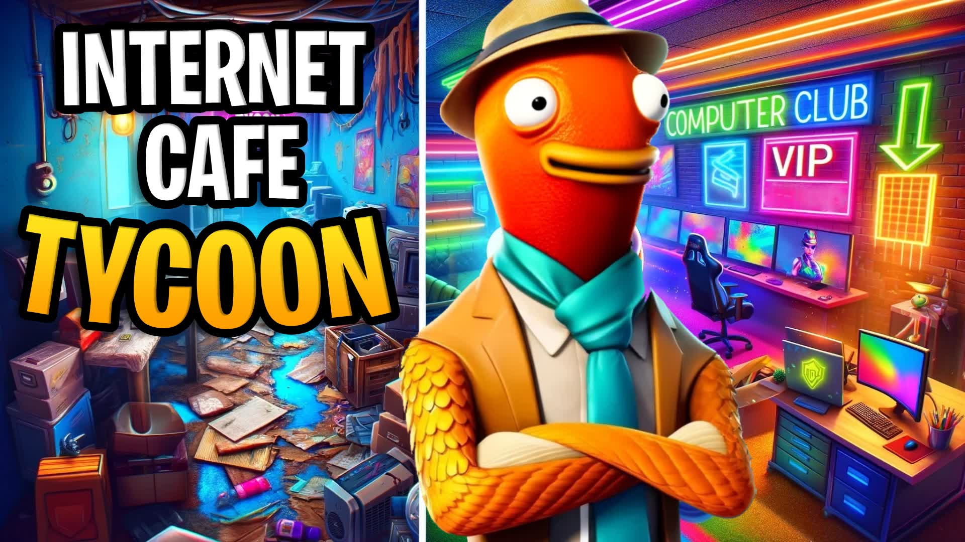 Internet Cafe Tycoon 🖥️ 9641-8962-1891 by m1raclee - Fortnite Creative ...