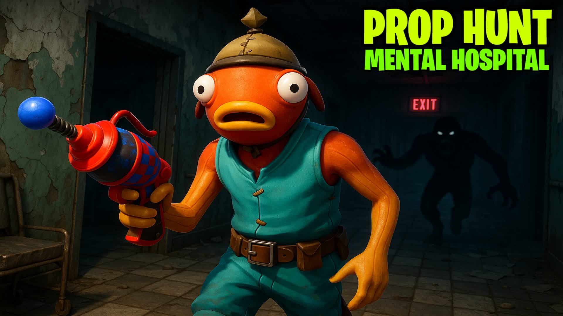 Mental Hospital PROP HUNT 🏩💉 8317-5428-9085 by resurn - Fortnite ...