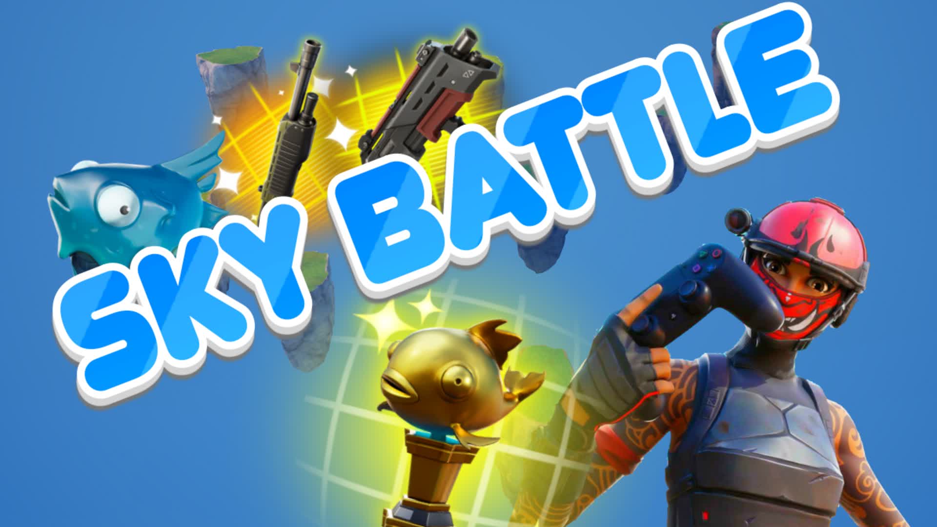 SKY BATTLE 1774-4088-9903 by unmat - Fortnite Creative Map Code - Fortnite.GG