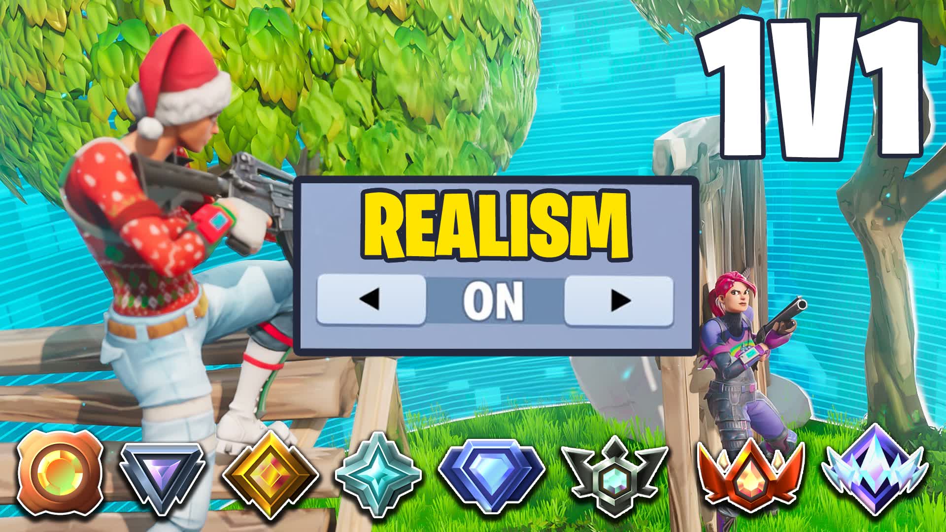 ⚡RANKED SPEED REALISTICS 1V1💨PRACTICE 2564-1497-4575 by misterbit ...