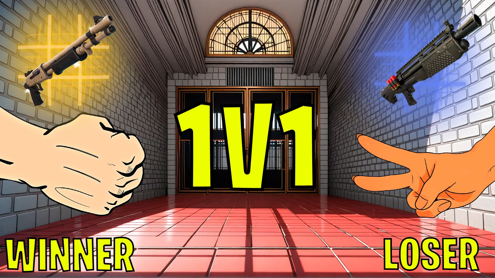 1v1 [Rock Paper Scissors] 0985-0885-5712 by nikler - Fortnite