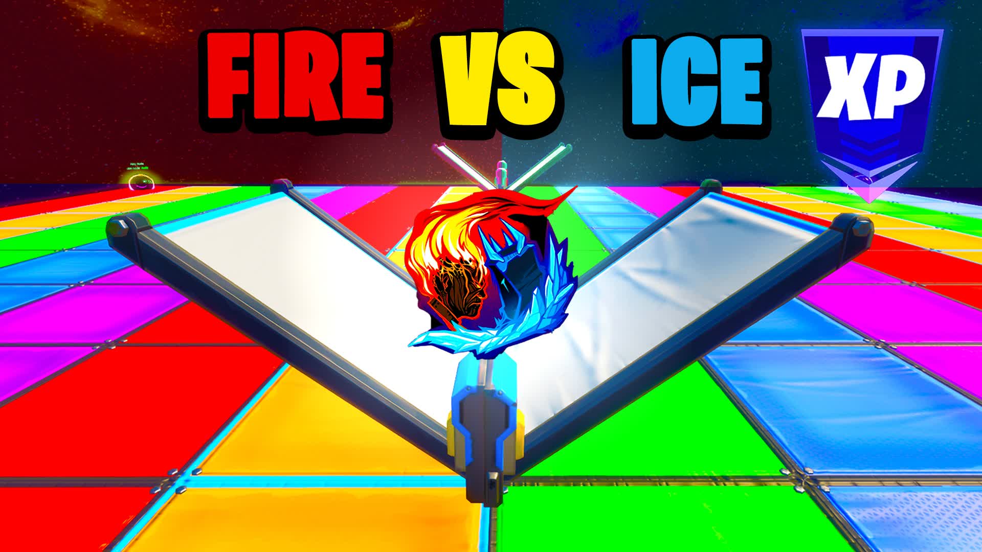 1V1 (🔥FIRE AND ICE ️) BUILD FIGHTS! 3142-4932-7935 by infinitycrafts ...