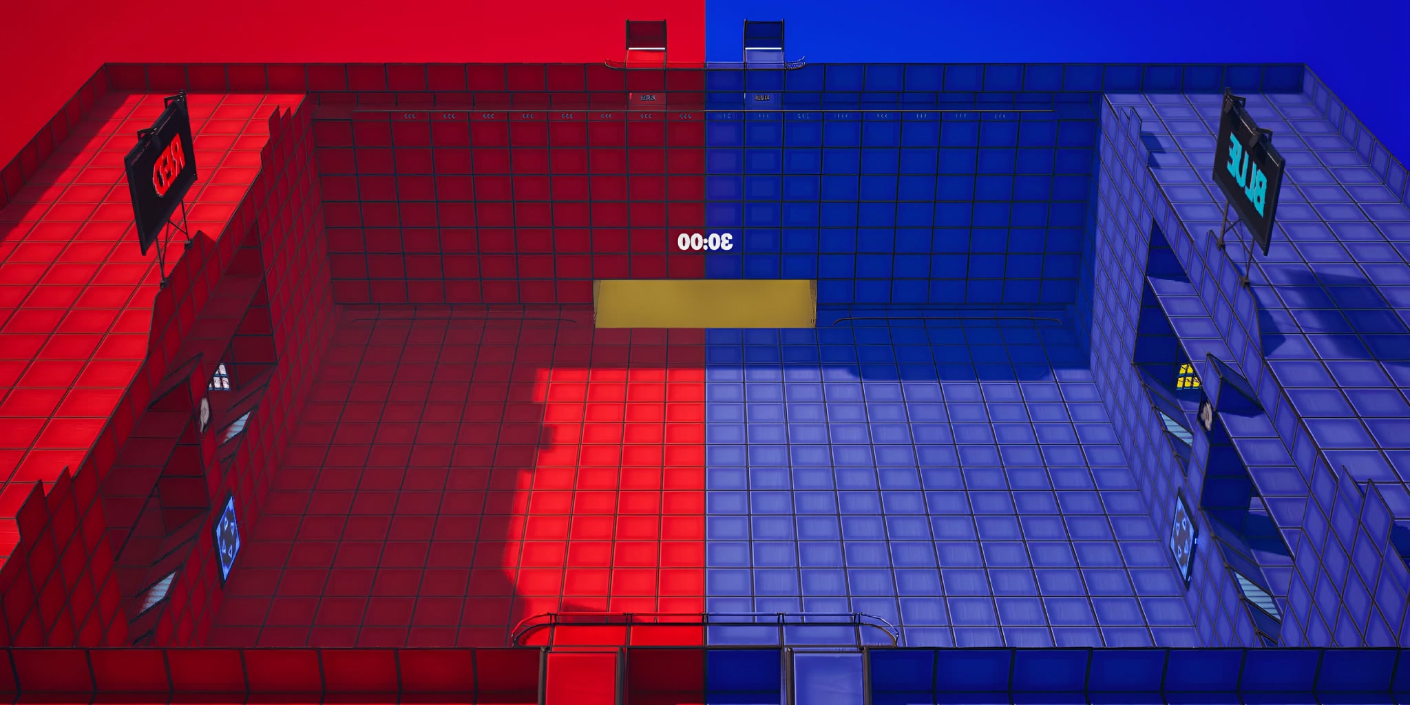 ⭐️SUPER RED VS BLUE 211🔴🔵AMAZING 7347-8665-2919 by iuliia - Fortnite ...